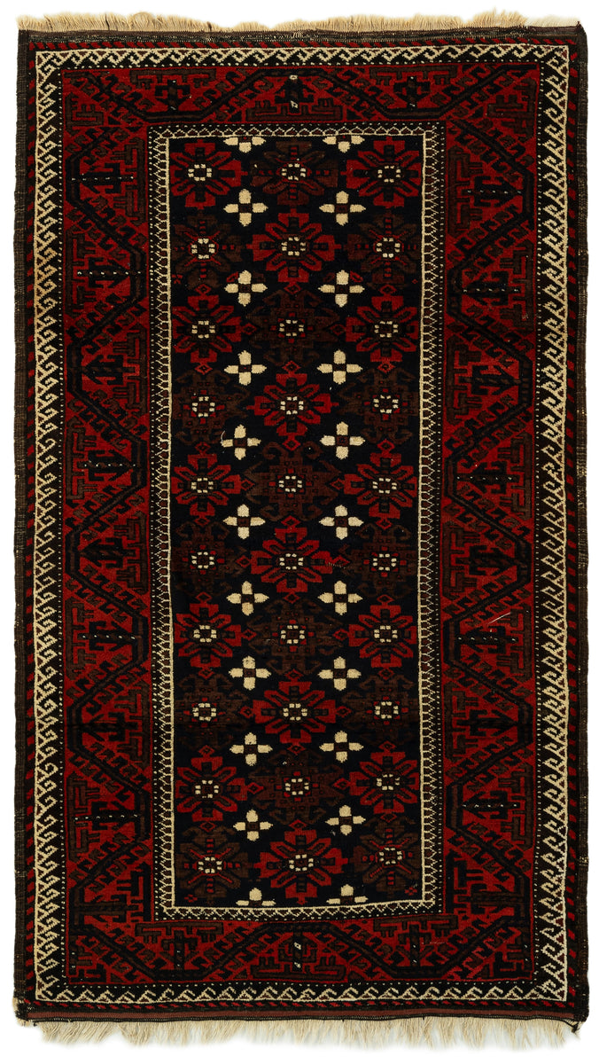 198 x 177 Beloutsch alt Teppich | exklusives Unikat von Vidal ...